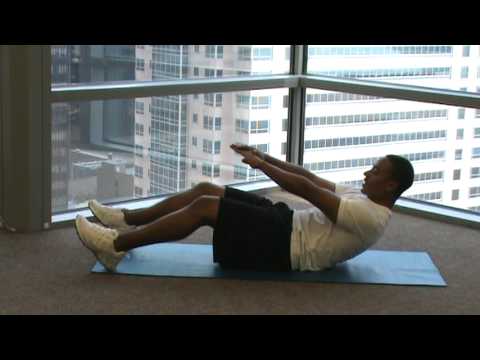 How to do Pilates Crunch - YouTube