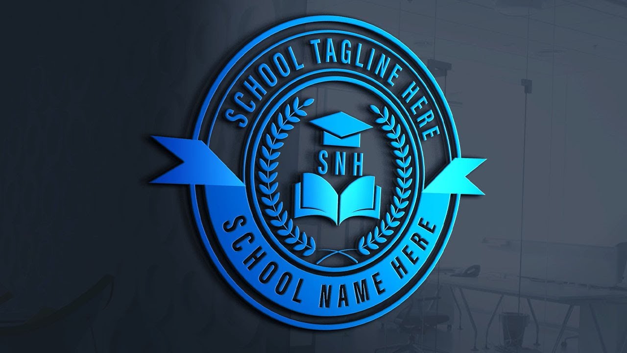 How to make an Education School logo Design in illustrator-Rasheed RGD ...