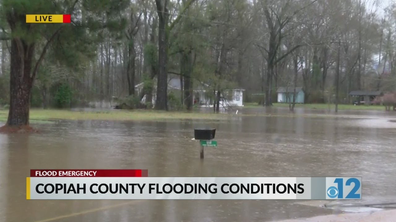 Flooding in Copiah County - YouTube