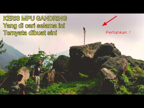 Pusaka Keris Mpu Gandring dibuat disini