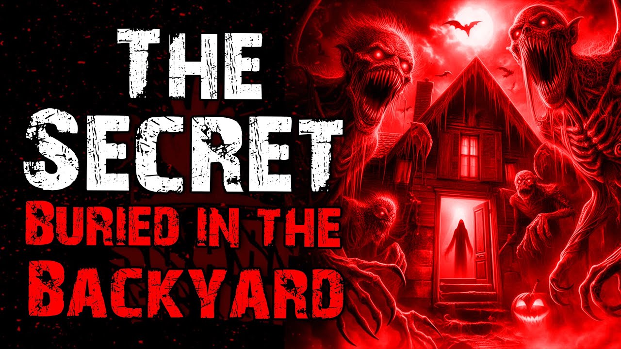 The Secret Buried in the Backyard Black screen Horror Story | Scary ...