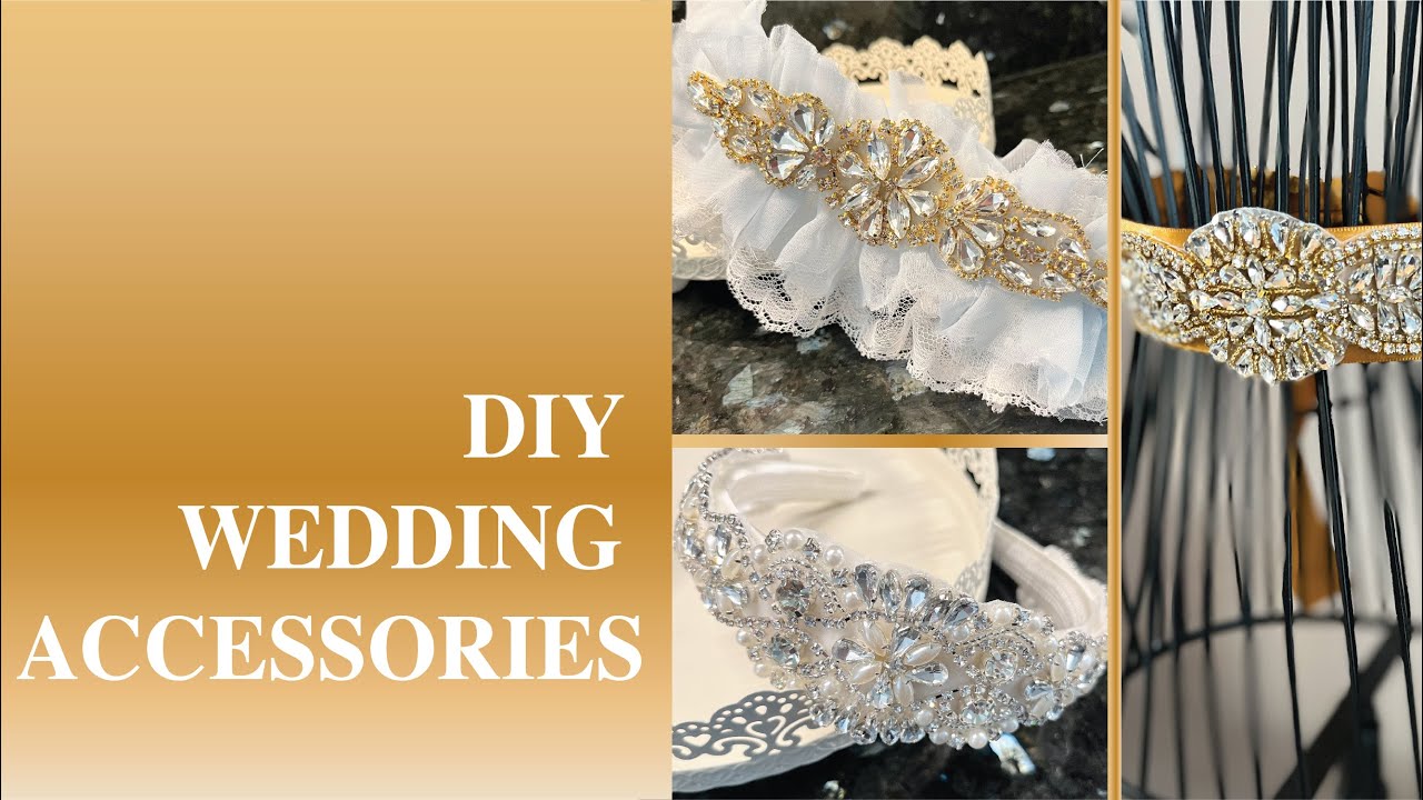 DIY Wedding Accessories | 3 QUICK, EASY, and INEXPENSIVE Projects - YouTube