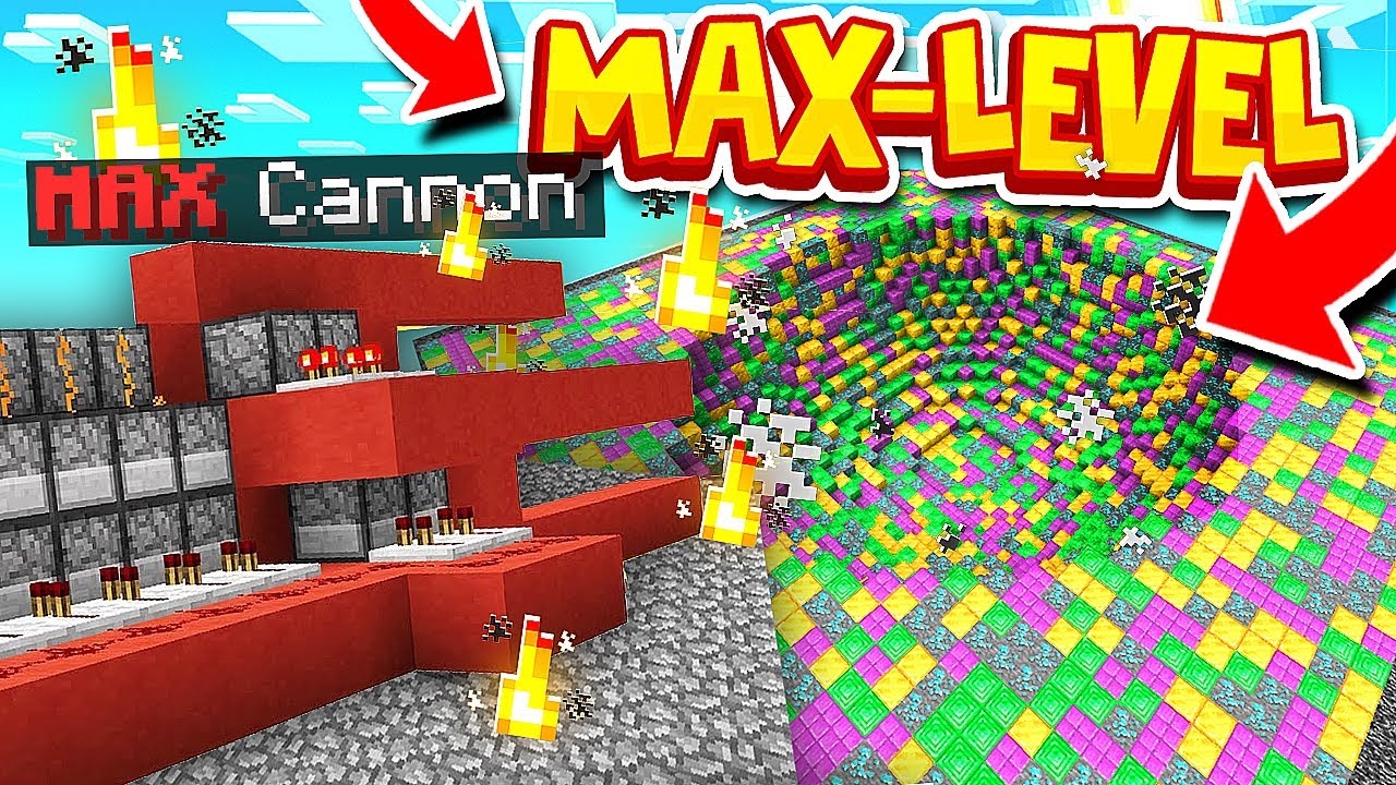 An ADMIN gave me the MAXIMUM CANNON in MINECRAFT: PRISONS | Minecraft OP PRISON SERVER #25 - YouTube