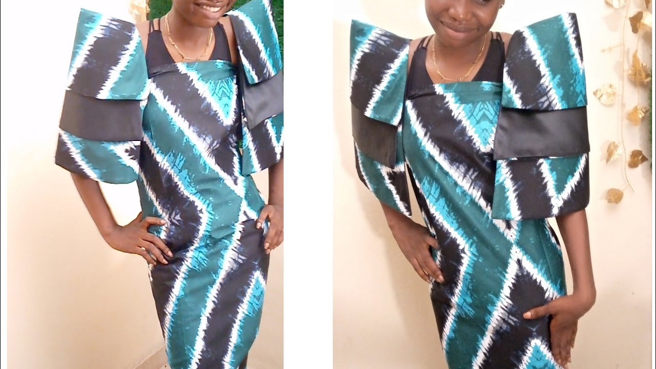How to Sew a Structure/Tiered Triangular Sleeve - YouTube