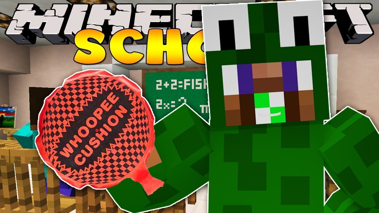 Minecraft School - LITTLE LIZARD PRANKS THE TEACHER!!! - YouTube
