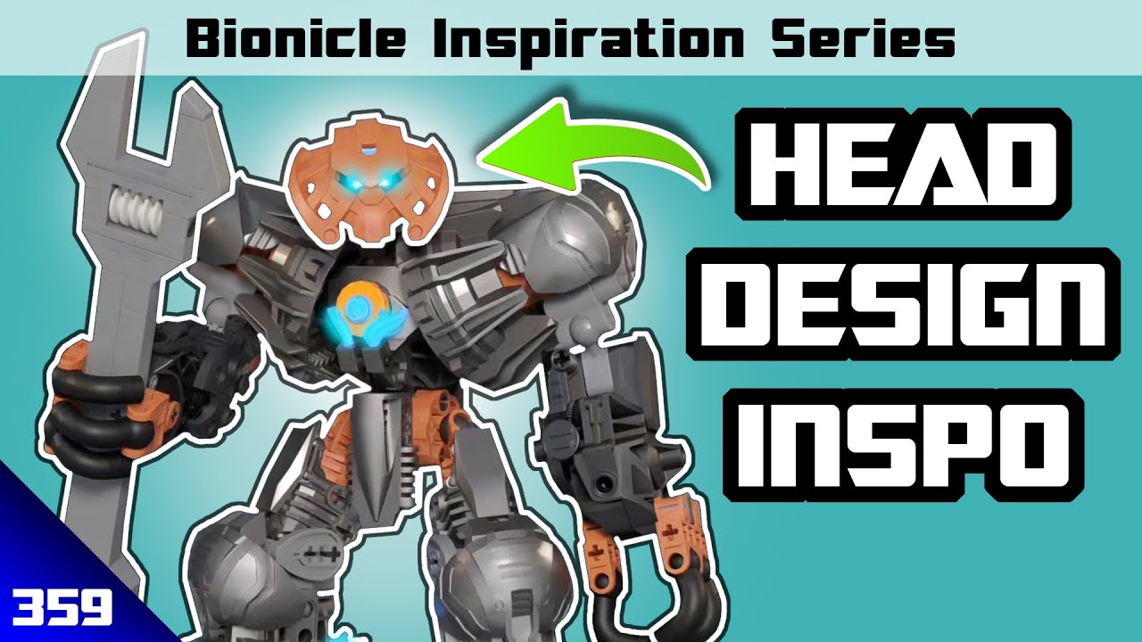LEGO TOA BUILT BETTER - Bionicle Inspiration Series - Head Designs (Ep ...