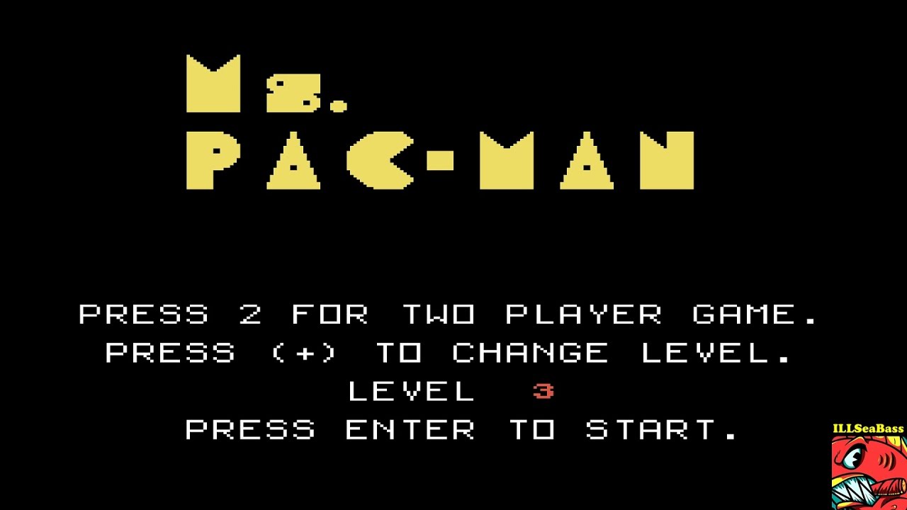 Ms. Pac-Man [Level 3] TI 99/4A - 54,450 - YouTube