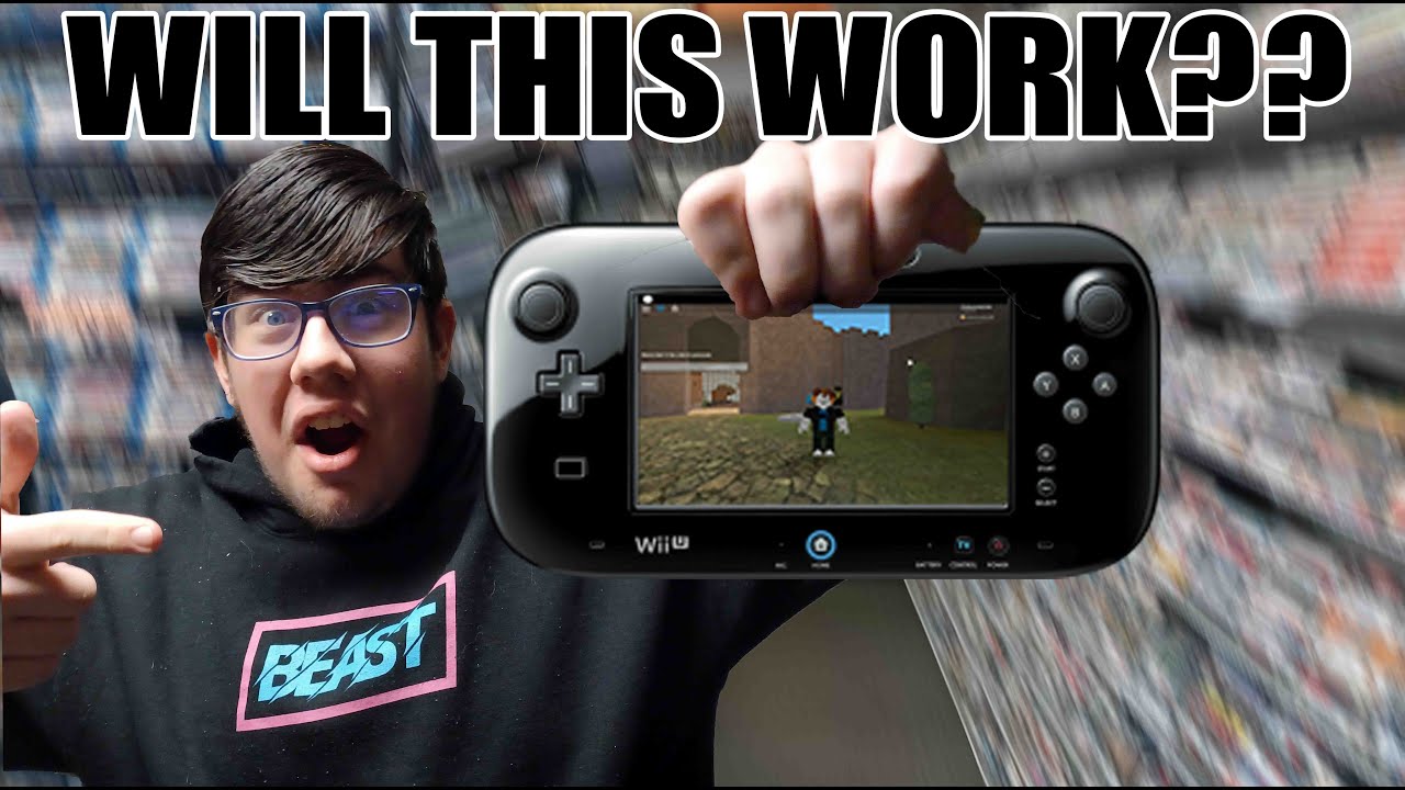 Roblox working on the Wii U - YouTube