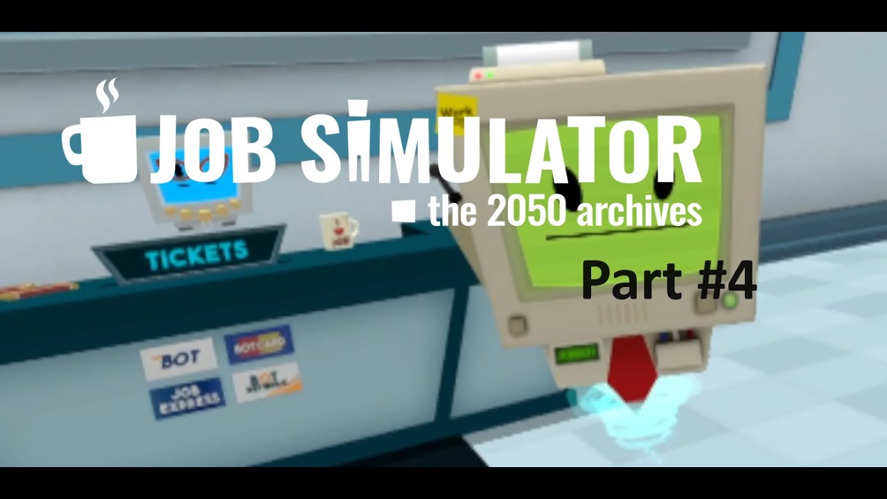 Job Simulator part #4 (HTC VIVE) - YouTube