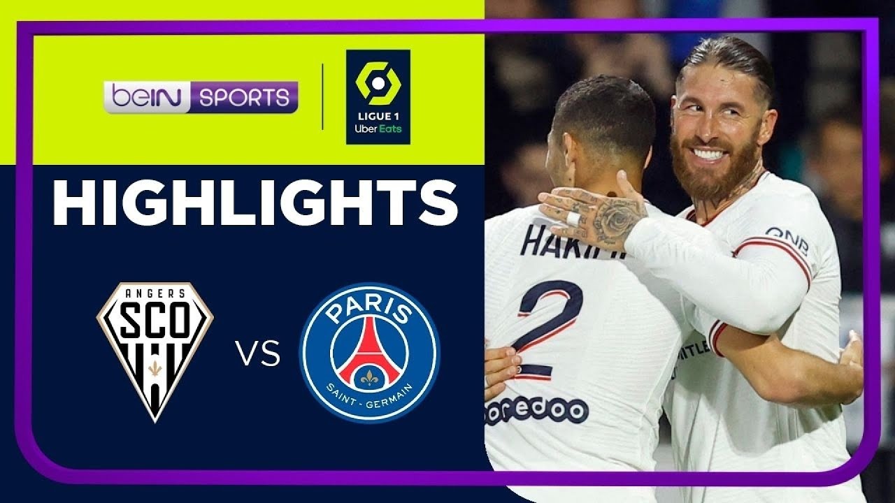 Angers 0-3 PSG | Ligue 1 21/22 Match Highlights - YouTube