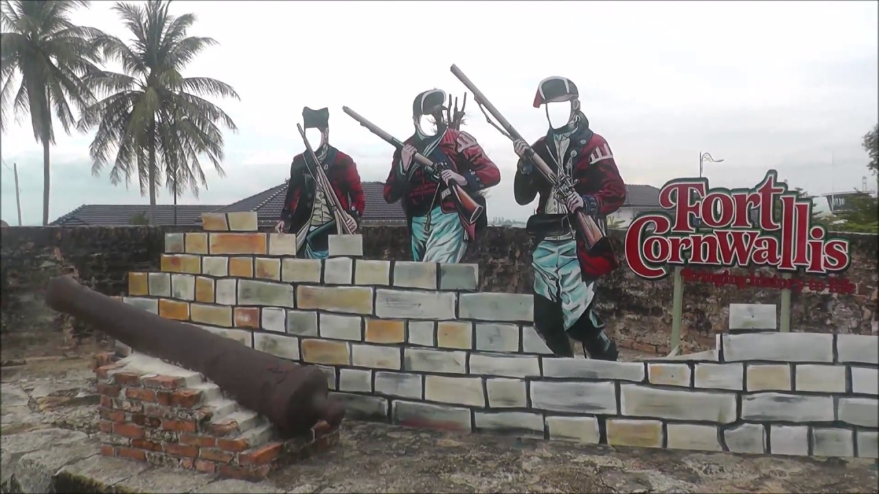 Fort Cornwallis, Georgetown, Penang, Malaysia - YouTube
