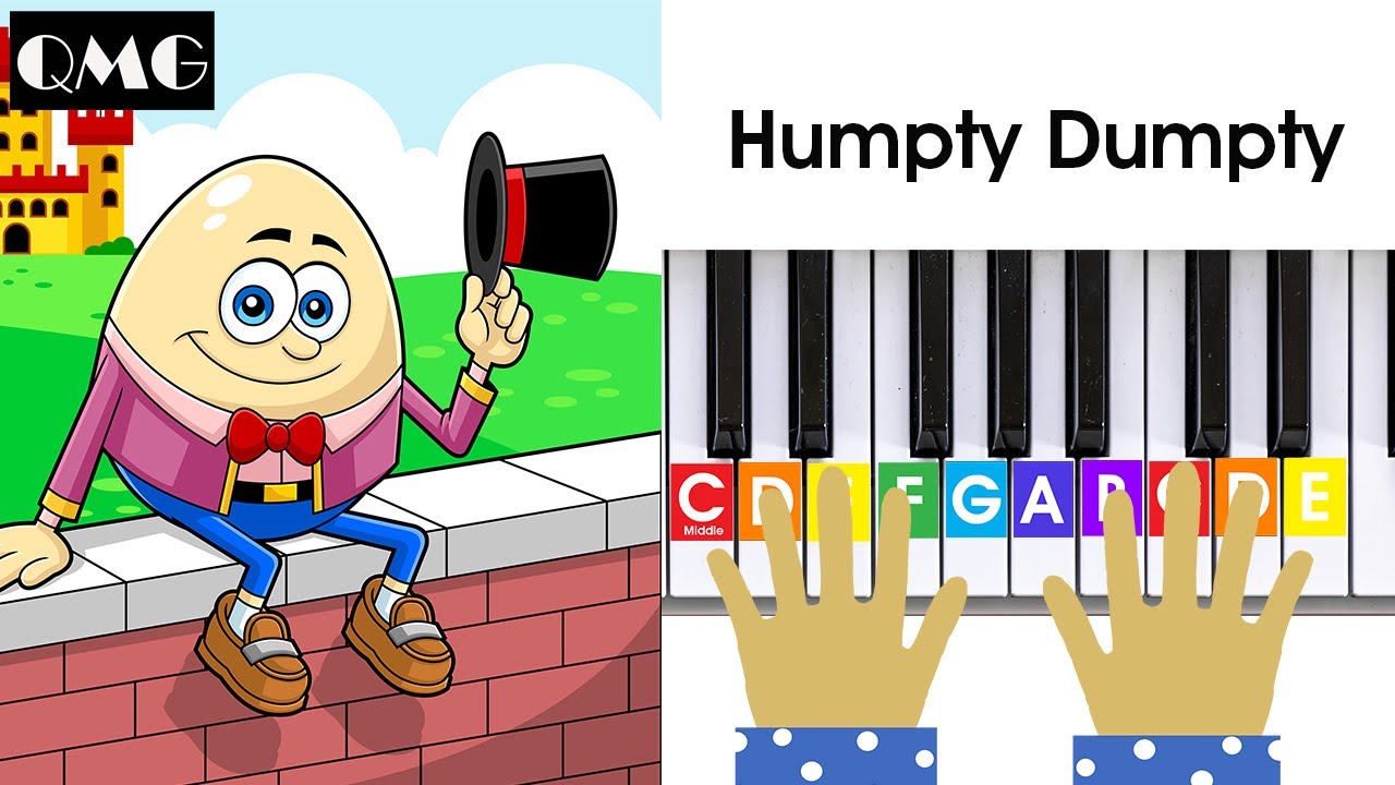 Humpty Dumpty-Piano Lesson - YouTube