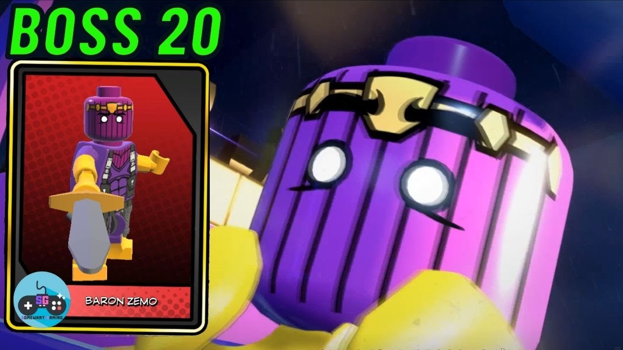 Lego Marvel Super Heroes 2 - Baron Zemo - CO-OP - YouTube