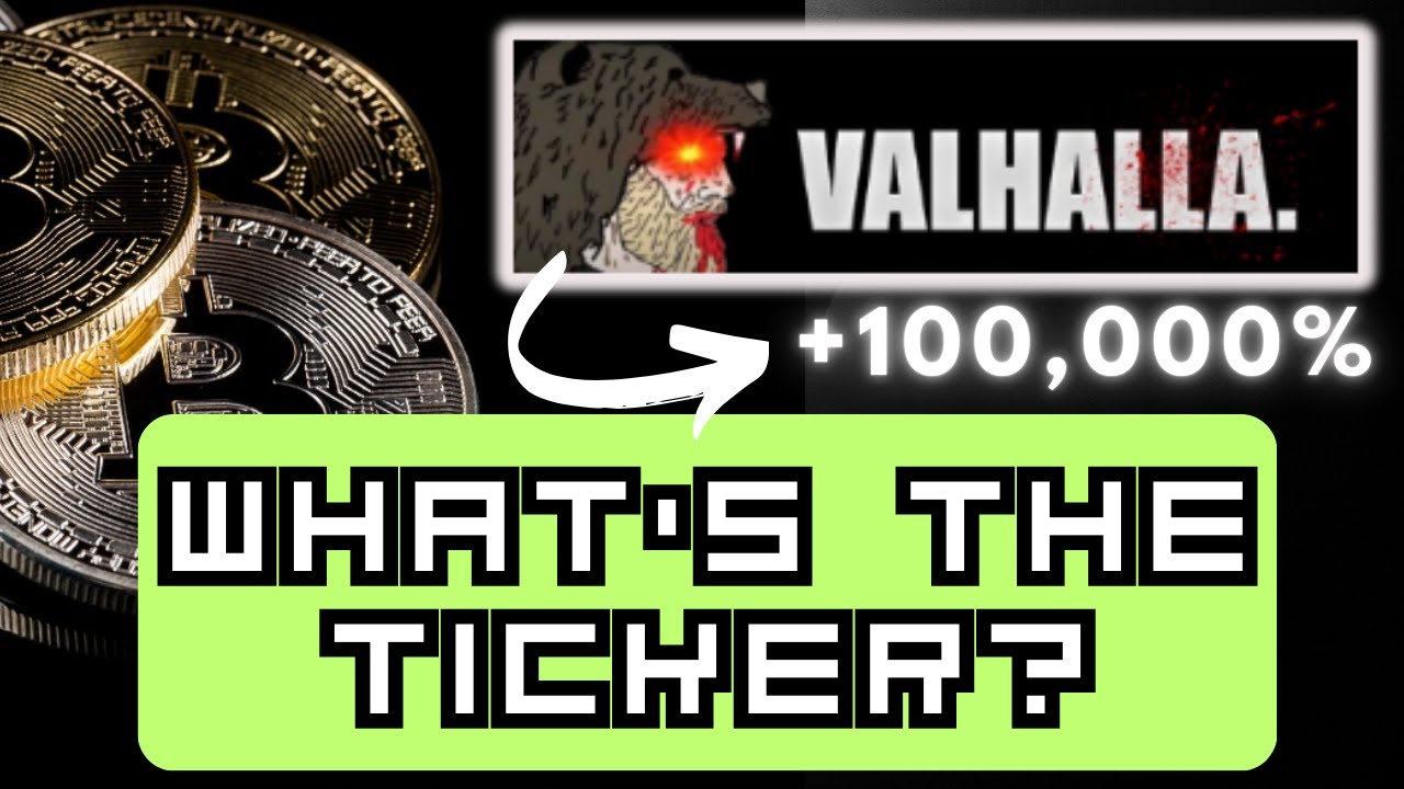 $VALHALLA is the TICKER 2024 GOLDEN BULLRUN SOLANA LOTTERY MONEY TURN ...
