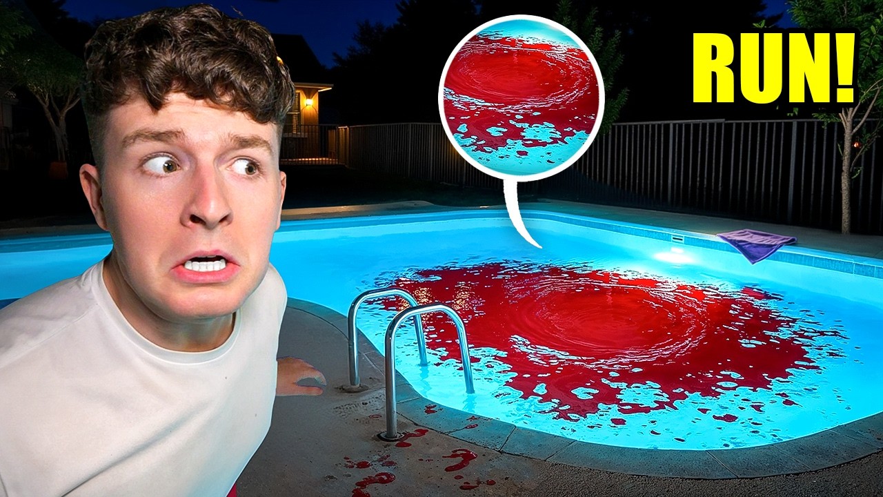 IF YOU SEE BLOOD in a POOL at 3AM, run! (it’s not SAFE) - YouTube