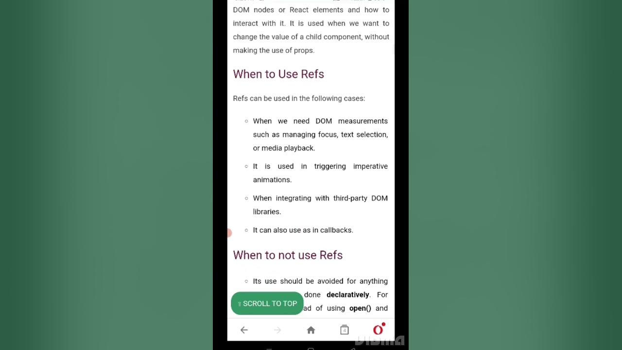 React Conditional Rendering React List React Lists React Keys React Refs Youtube