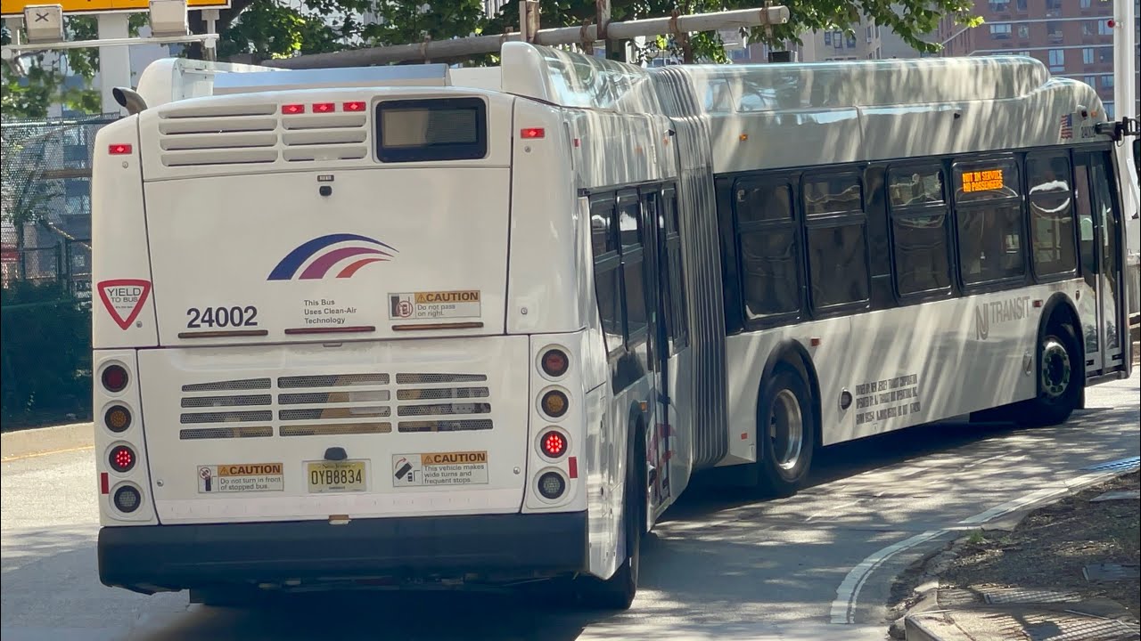 NJT: 2024 New Flyer XD60 24002 at the Port Authority Bus Terminal ...