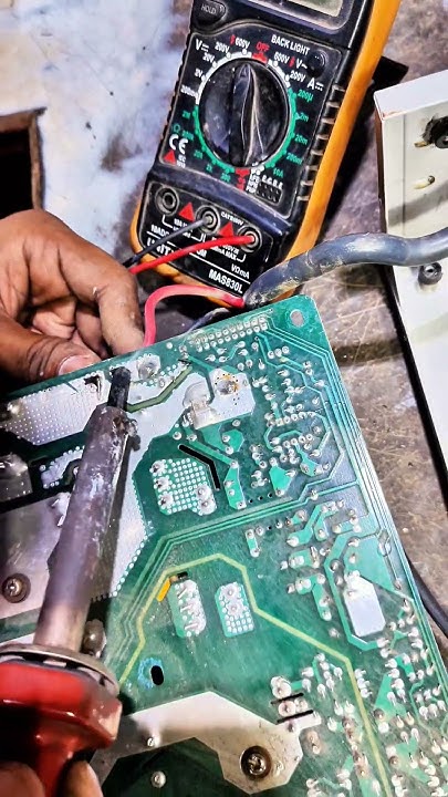 How to Identify and Replace Faulty Electronic Components" #shorts #diyrepair #electronicrepair ...