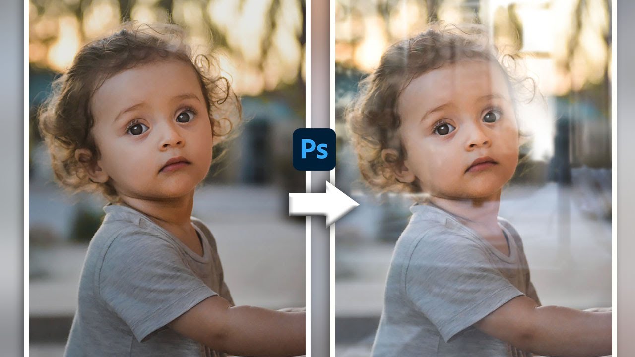 Window Reflection Effect in Photoshop - Realistic Glass Window ...