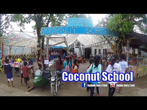 Coconut School (Part I) | Asian Travel To Koh Dach Phnom Penh, Cambodia ...