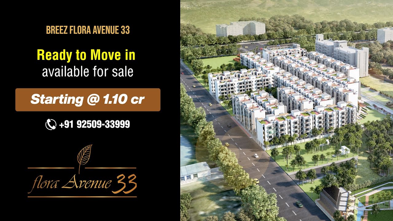 Breez Flora Avenue 33 - Ready to Move in floor in Sohna Gurgaon # ...