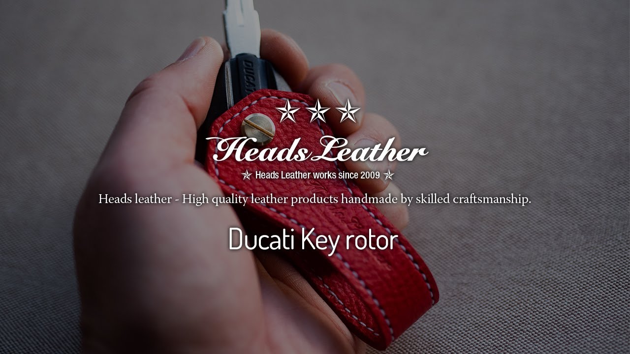 【vol.04】Ducati Key rotor〈Ducatiキーローター〉ミネルバボックス：レッド仕様 - YouTube