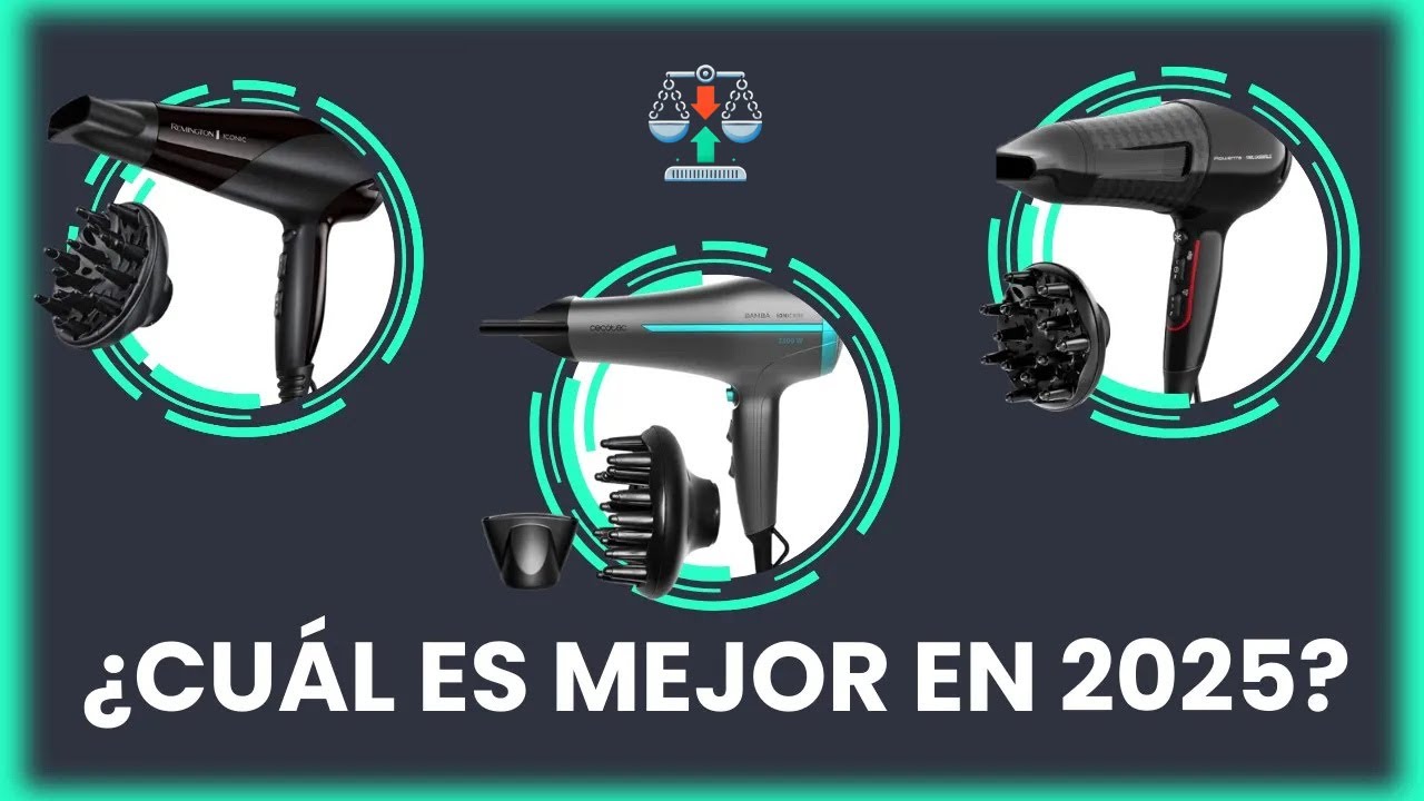 Los 3 Mejores Secadores de Pelo relación Calidad-Precio - YouTube