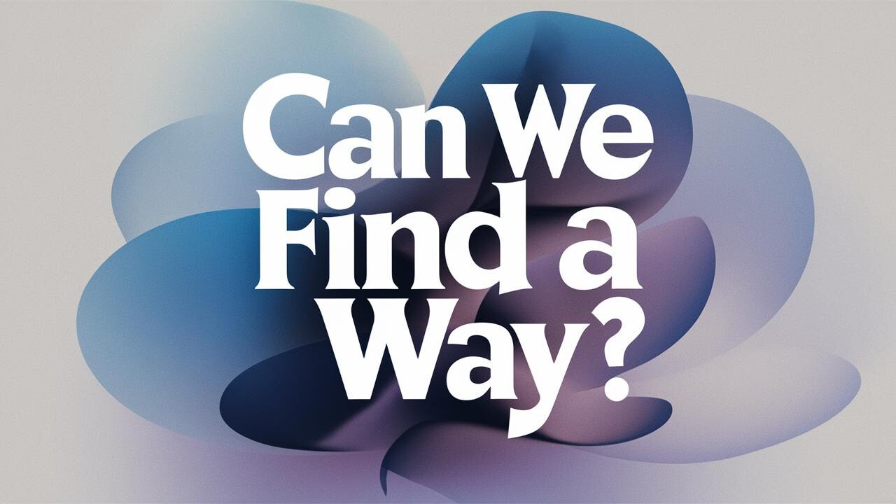Can We Find a Way | Pastor Ronny Brannen - YouTube