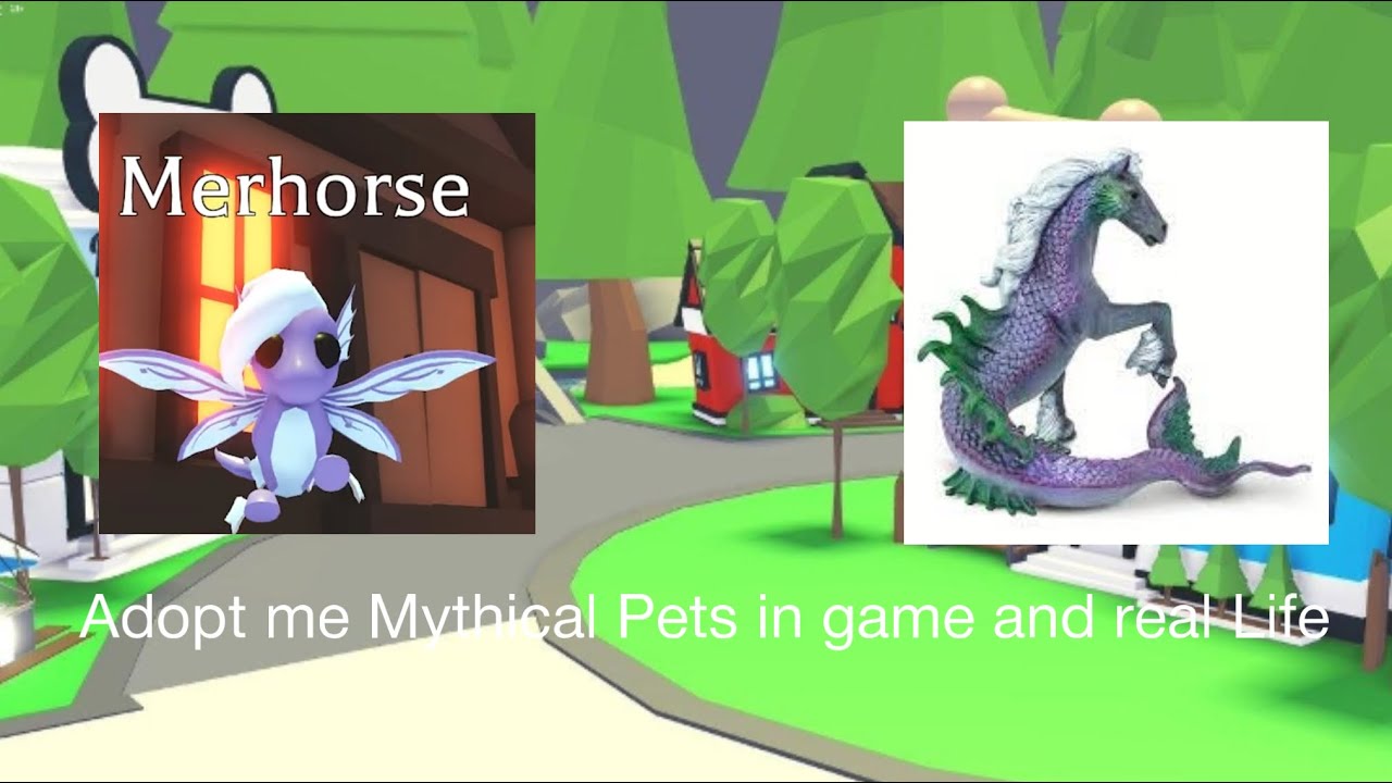 Adopt me All Mythical Pets in Adopt Me And Real life - YouTube