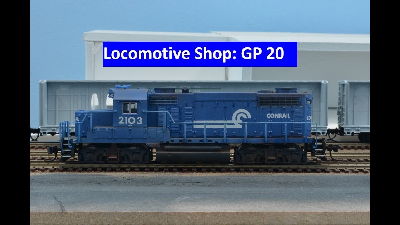 Detailing and Installing a decoder in the Life Like GP20 - YouTube