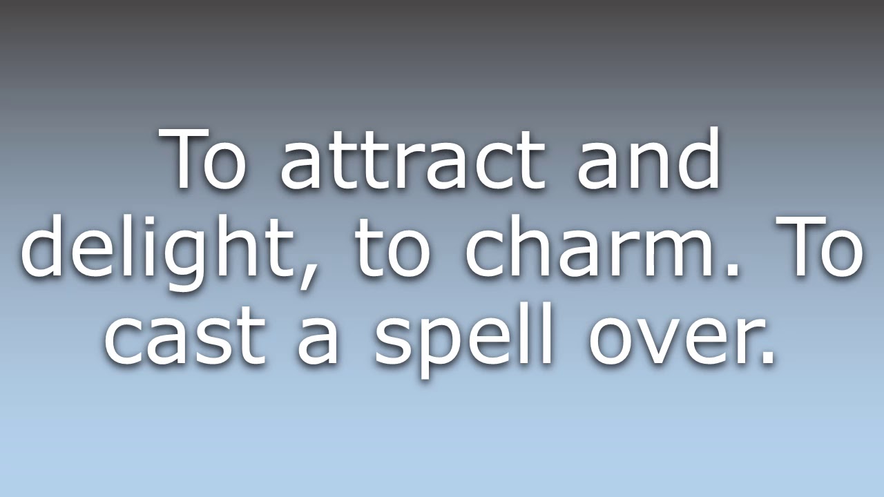 What Does Enchant Mean YouTube what-does-enchant-mean-youtube
