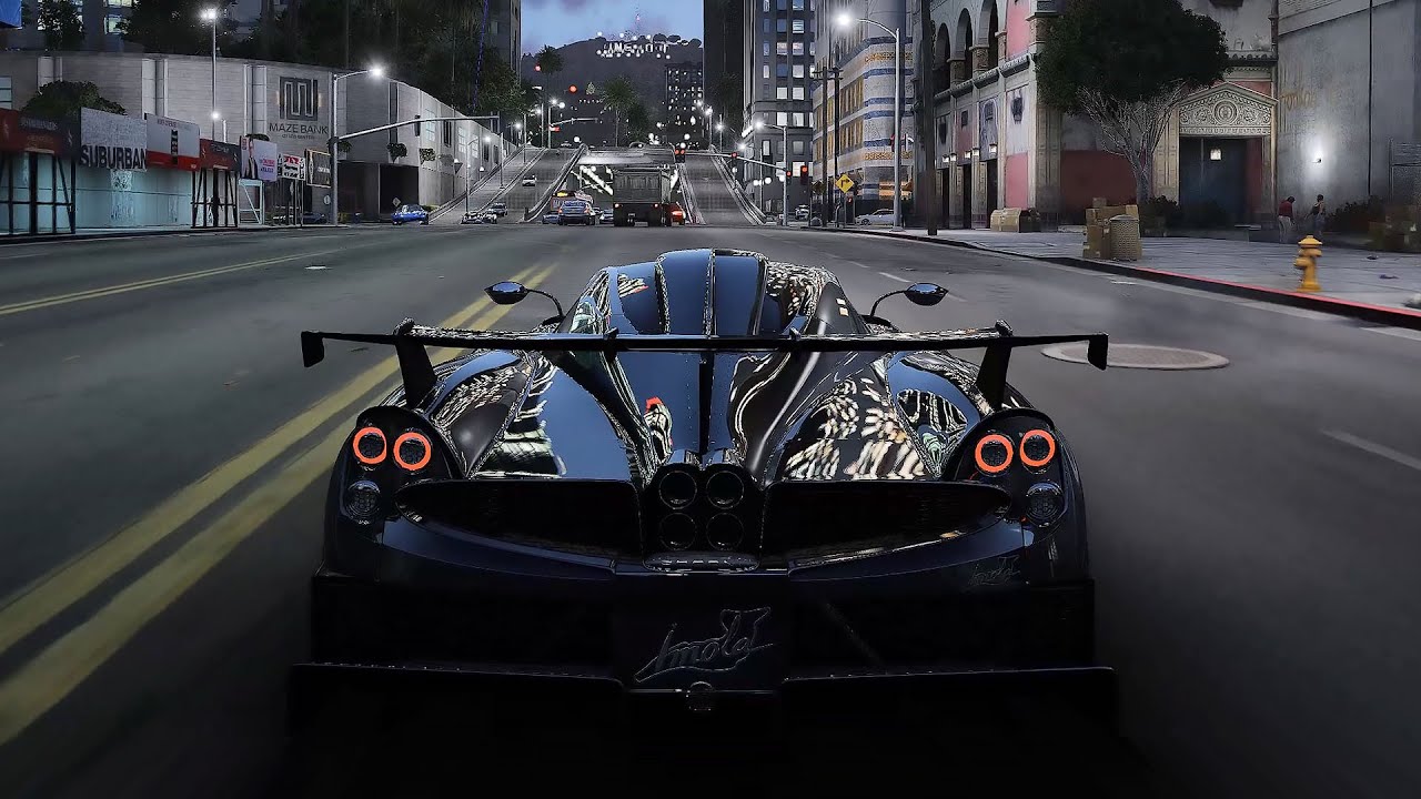 GTA 5 Remastered reflection With Custom Photorealisitc Graphics Mod ...