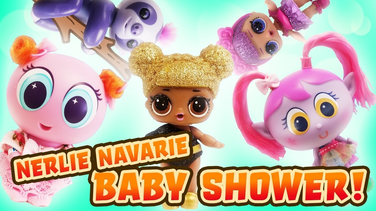 LOL Surprise Dolls Distroller Alushhhes and NeoNate Navarie Baby Shower ...