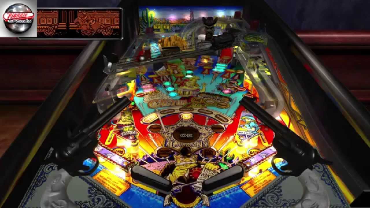 Pinball Arcade PS4 - Cactus Canyon Gameplay (Multiball-Jackpot) - YouTube