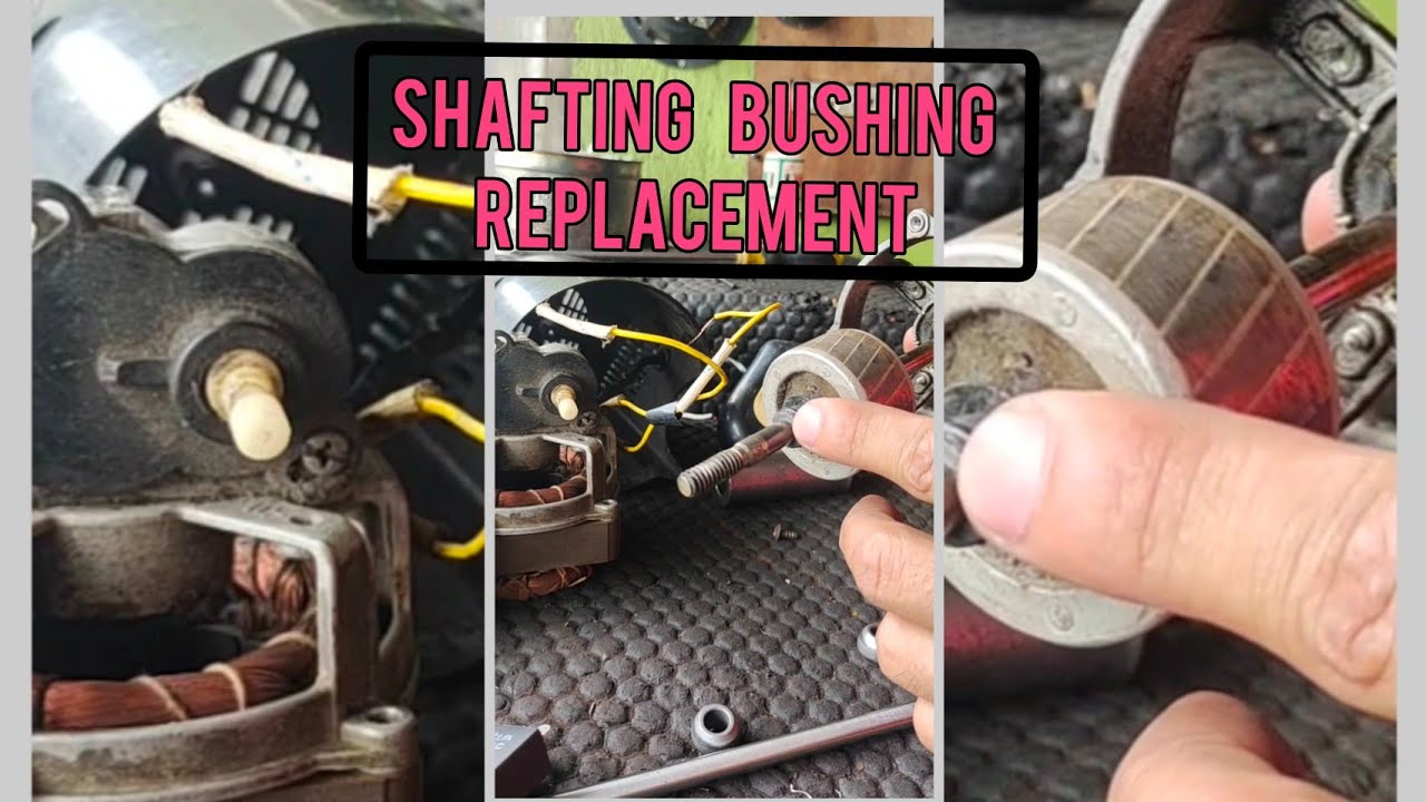 Electric Fan - Shafting Bushing Replacement - YouTube