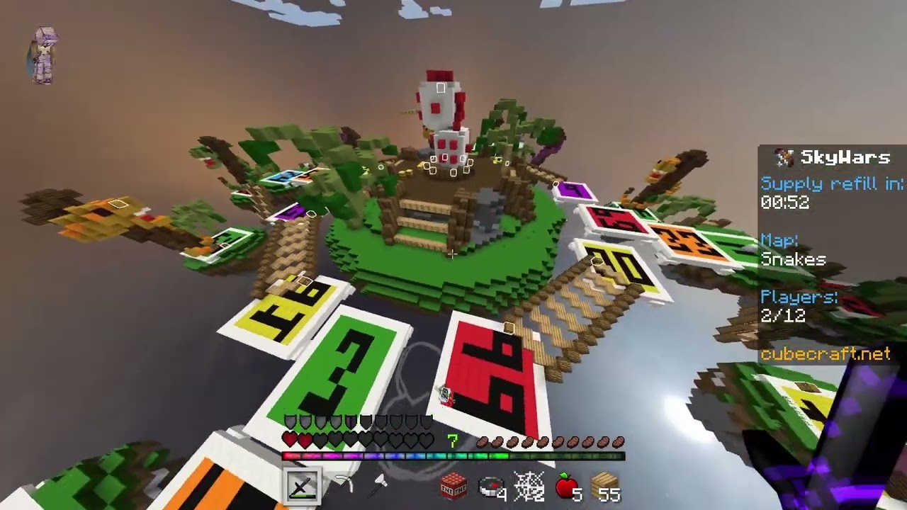 packet client cubecraft config + inf fly - YouTube