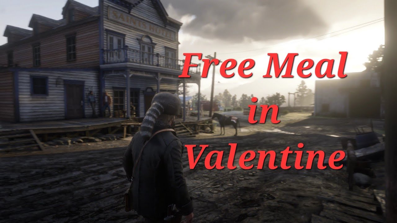 FREE food in Valentine - RDR2 - YouTube