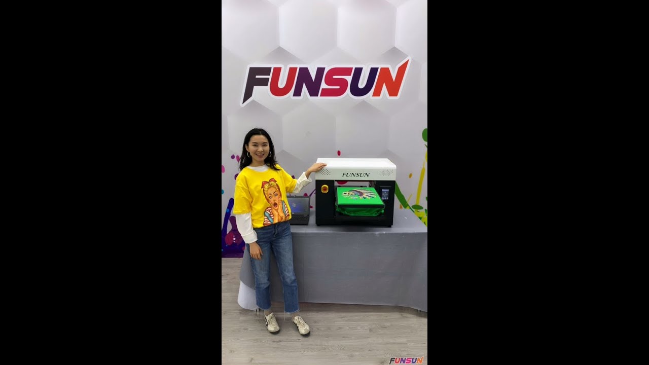 FUNSUN-12 Years DTG Printer Manufacture - YouTube