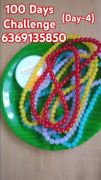 Day-4(100 Days Challenge) 6369135850 #charms#shorts#bracelet#braceletmaking#viral#Akkaownstyle ...
