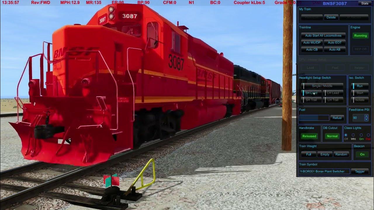 Livestream archive - Run 8 Train Simulator v3 | Working the Boron local L-CAL0611 pt2 - YouTube