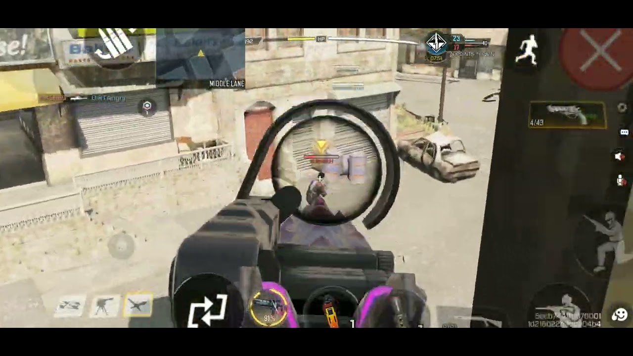 pistol sniping COD mobile J358 abomination pistol is OP - YouTube