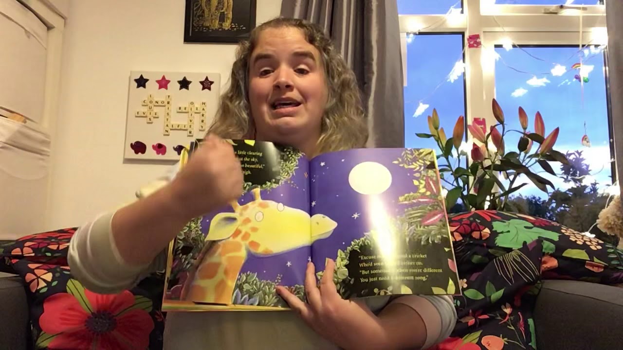 Giraffes can’t Dance (signed story) - BSL signs - YouTube