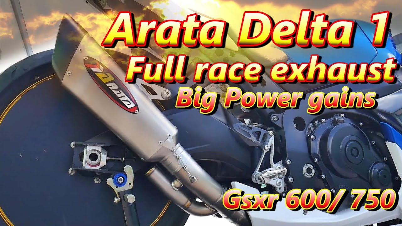 Arata Delta 1 Racing exhaust. Gsxr 600 gsxr 750 gsxr 1000 Full exhuast ...