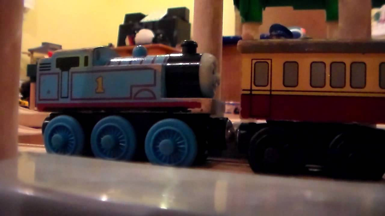 Thomas' Train Ringo Starr us wooden remake - YouTube
