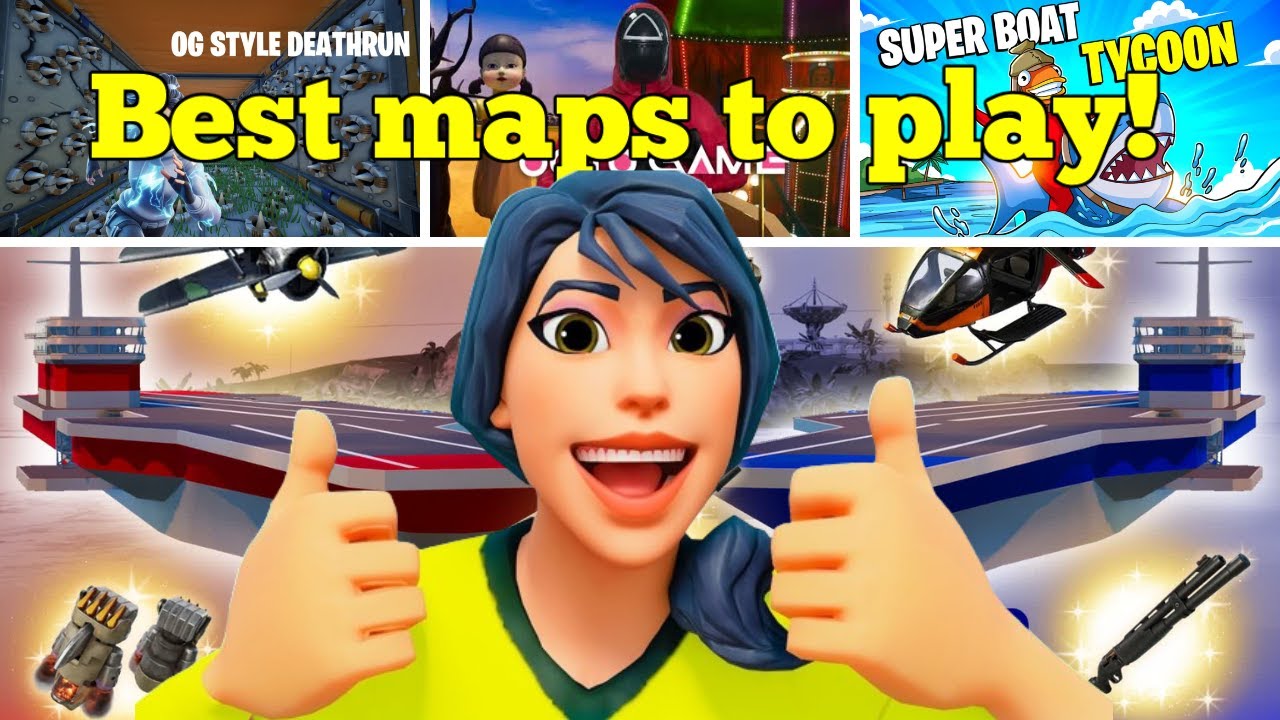 Fortnite Maps You MUST Try! Fortnite Creative - YouTube