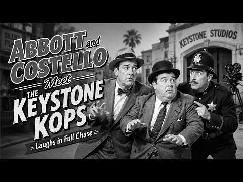 Abbott and Costello Meet the Keystone Kops — Laughs in Full Chase | The Timeless Classics #1080p