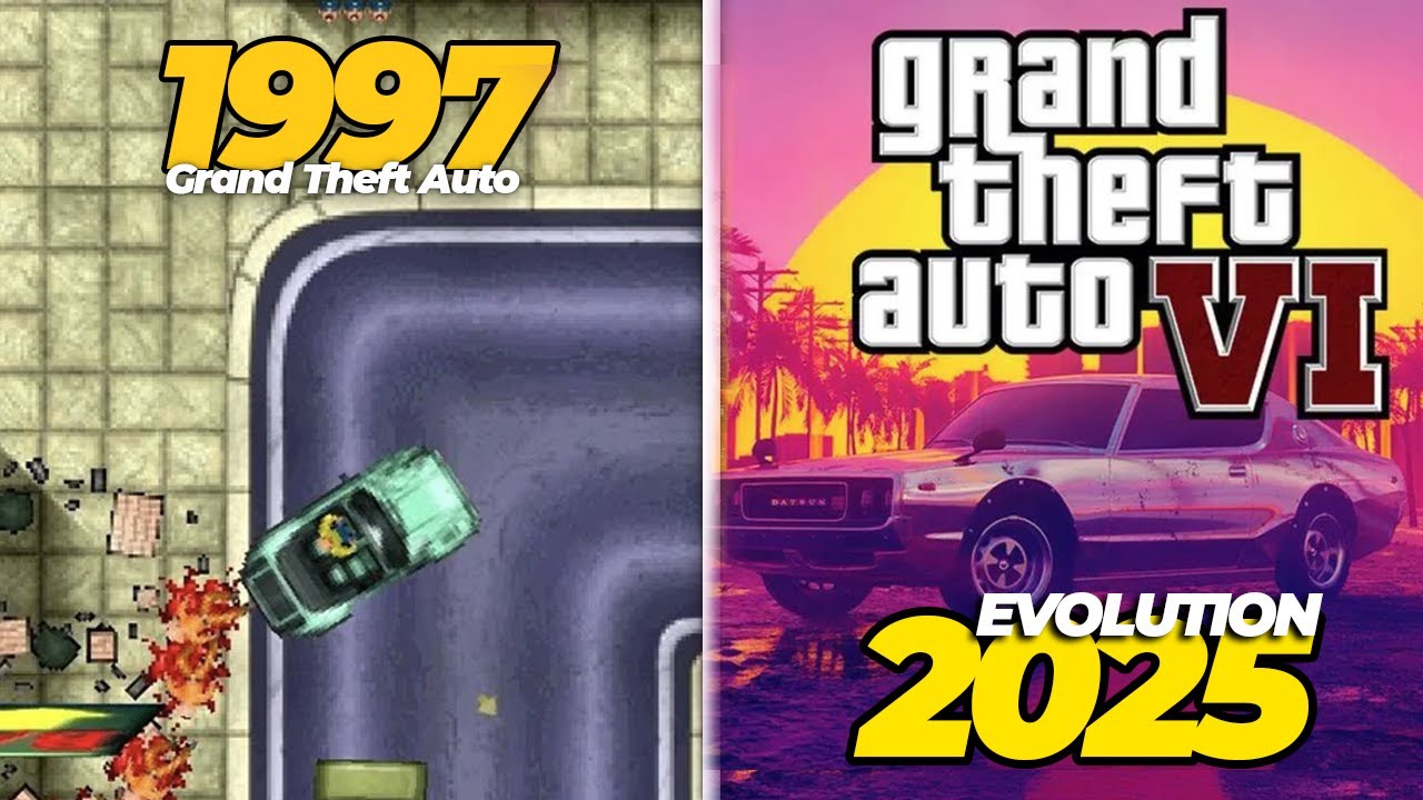 All GTA Games Evolution w/ Leaks 1997-2025 | 3000040 - YouTube