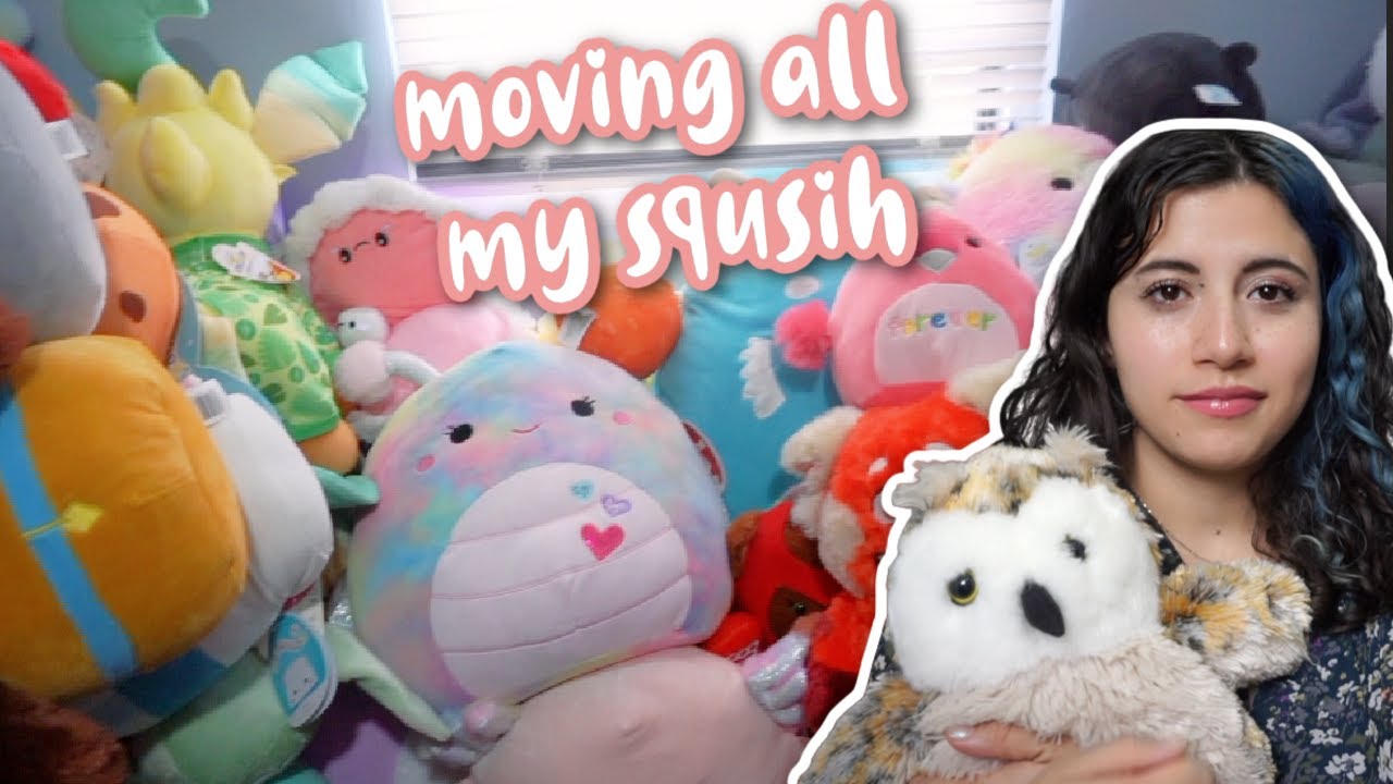 my big squishmallow + stuffed animal collection - YouTube
