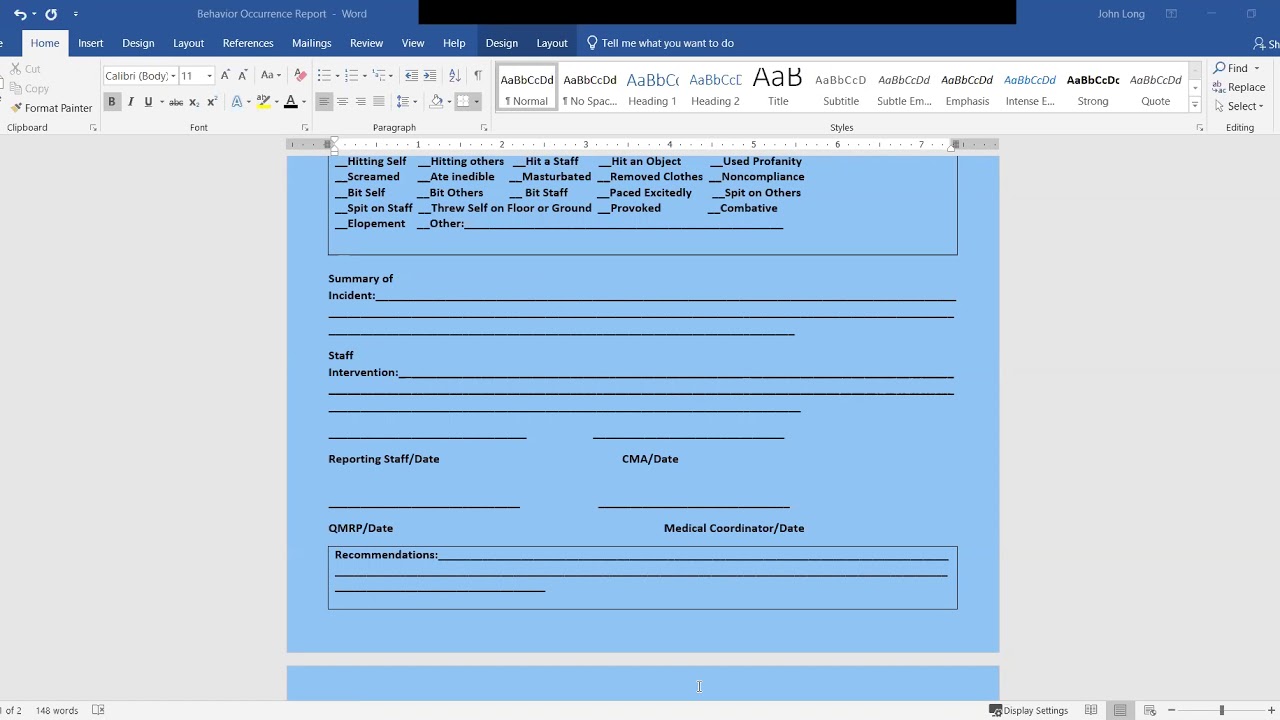 Behavior And Incident Reports And Using Quickmar Youtube