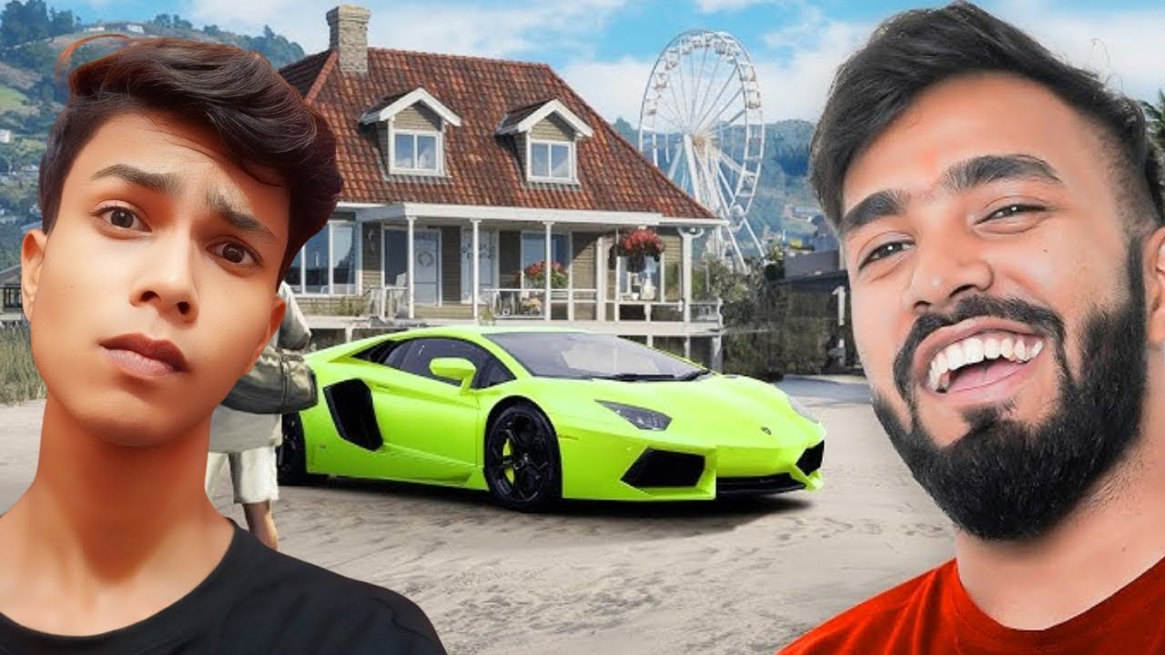 I WENT ‪‪@TechnoGamerzOfficial‬ ‬ NEW HOUSE IN CITY | GRAND RP GAMEPLAY ...